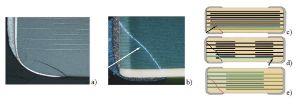 NASA report evaluates low voltage MLCC cracks issues