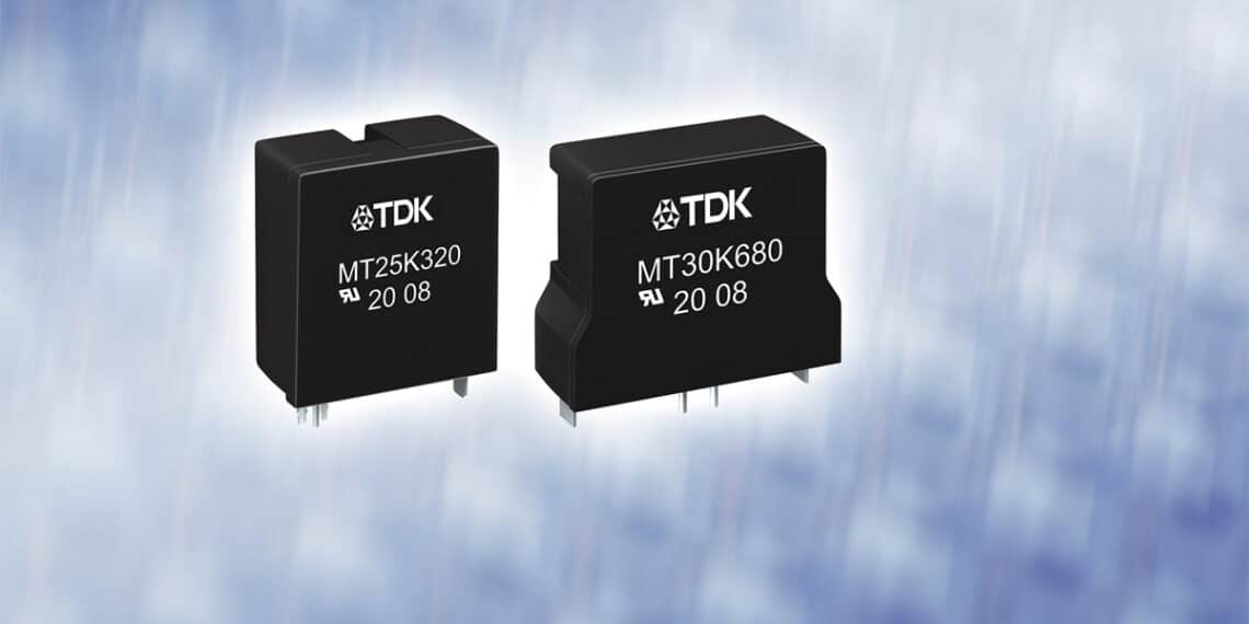 TDK Releases New Series of Varistors for Overvoltage Protection and ...
