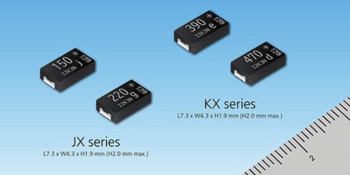 Panasonic SMD Polymer Aluminum Capacitors with Extended Lifetime