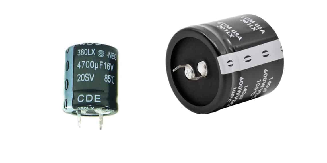 Cornell Dubilier Extends High Voltage Aluminum Electrolytic Capacitors