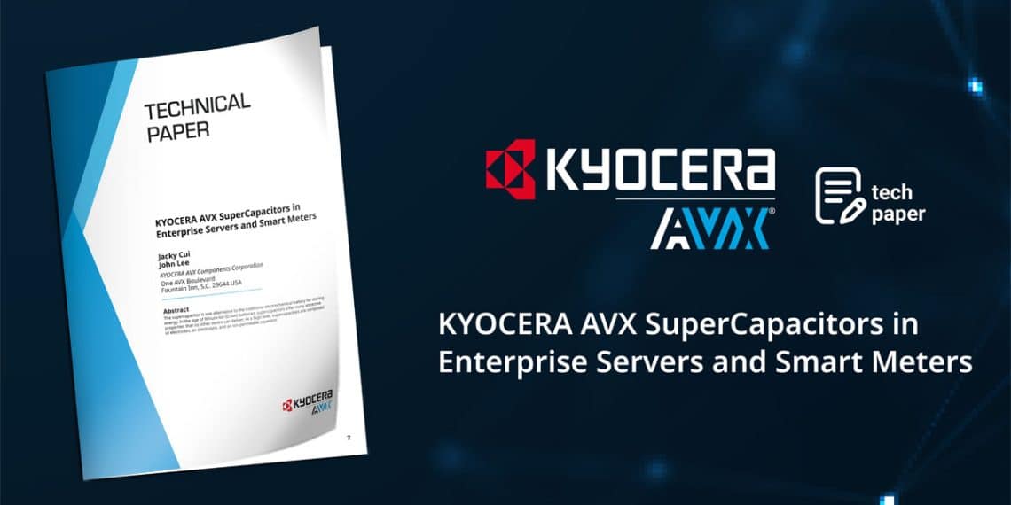 Supercapacitor Applications In Enterprise Servers And Smart Meters