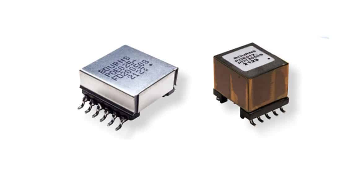 Bourns Releases Power over Ethernet Transformers