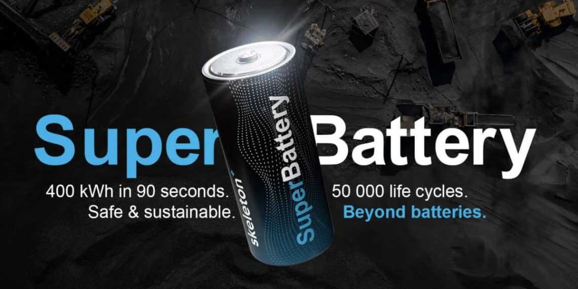 Skeleton Releases SuperBattery for Off-Road Mining Vehicles under Shell ...