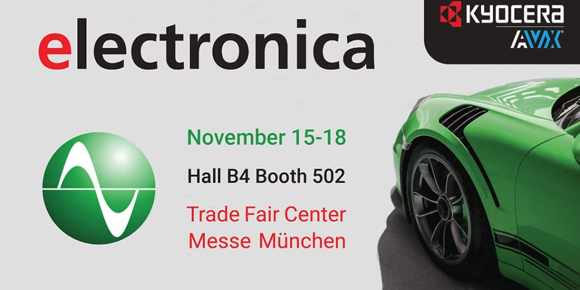 KYOCERA AVX at Electronica 2022