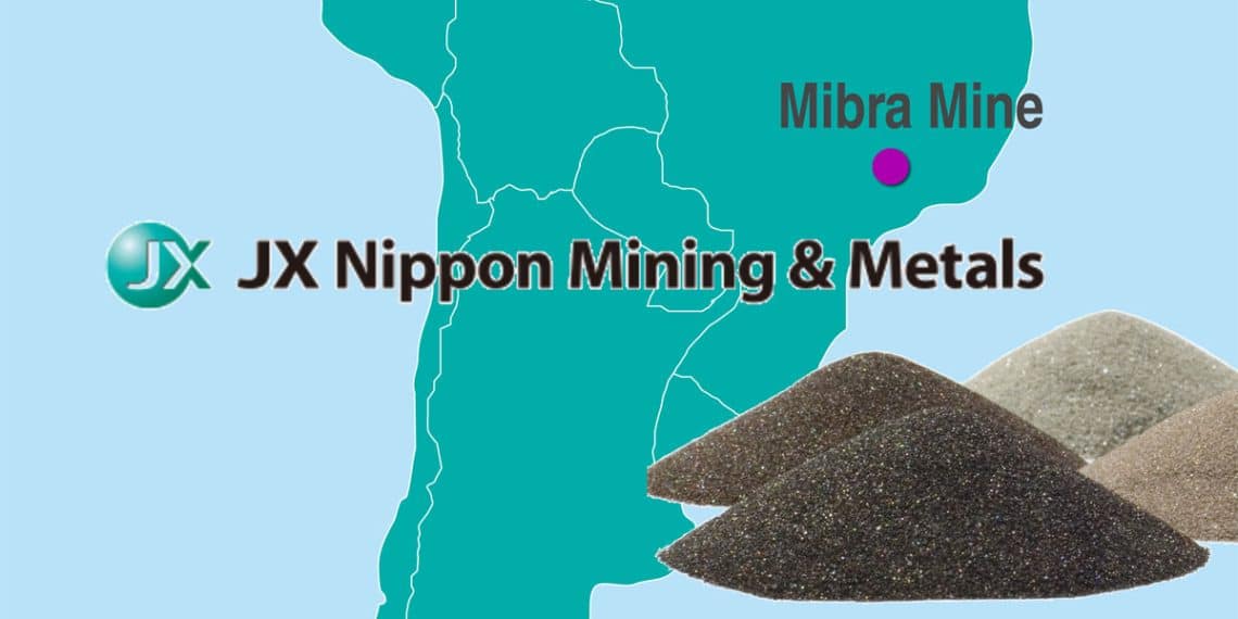 JX Nippon Mining Tantalum Production at Mibra Mine in Brazil