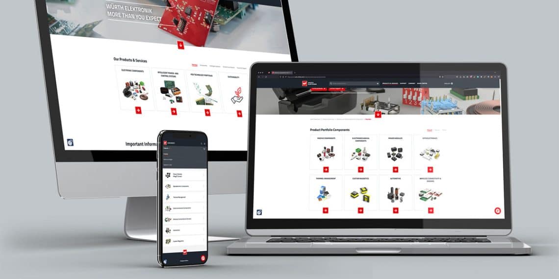 Würth Elektronik Launch New Modern Website Würth Elektronik Launch New Modern Website