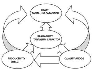 Modelling of Anode Overheating Risks in Tantalum Capacitors