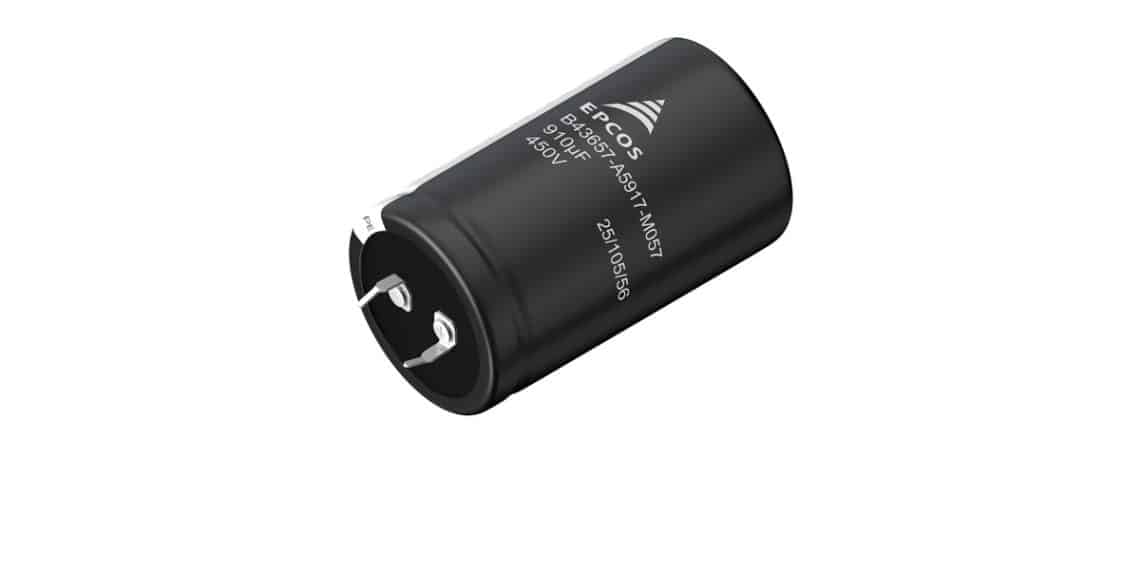 TDK Unveils High Energy Density Miniature Snap-in Aluminum Capacitor