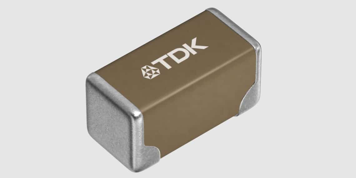 TDK Expands MLCC with Low-Resistance Soft Termination Types