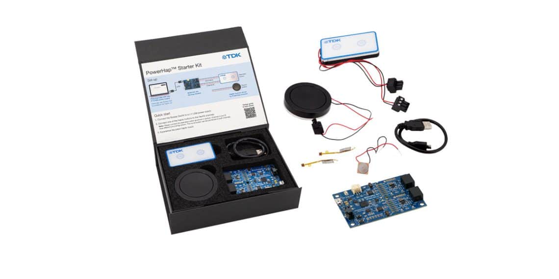 TDK Unveils Development Kit for Haptic Feedback