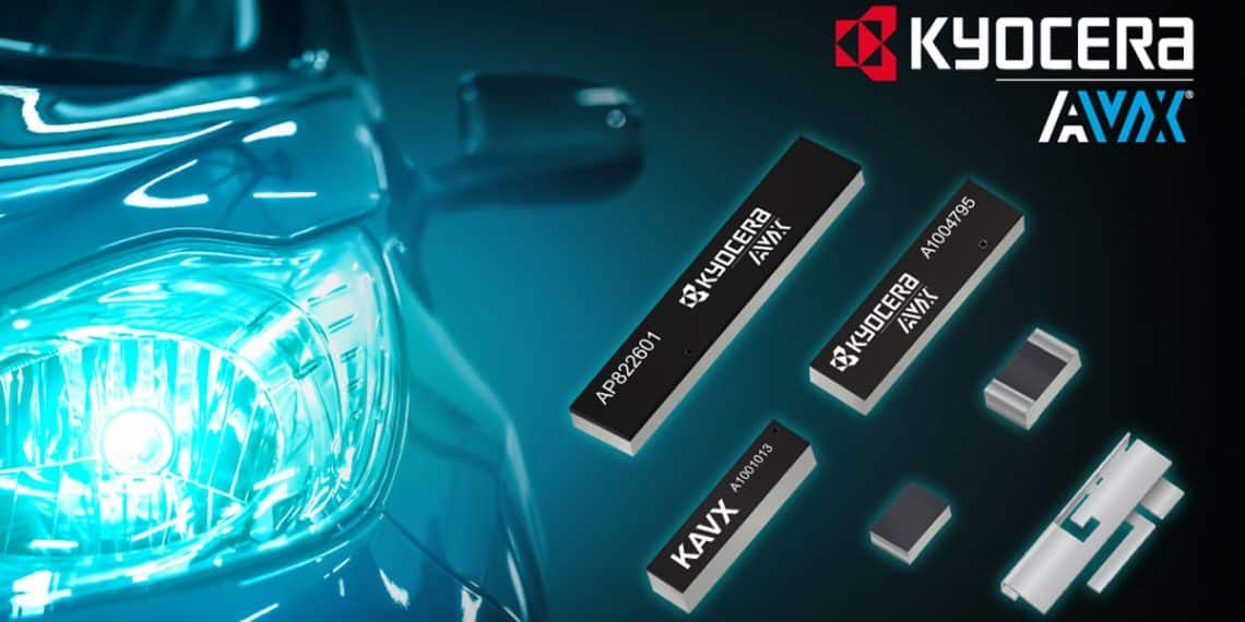 KYOCERA AVX Unveils Low-Profile Automotive Antennas