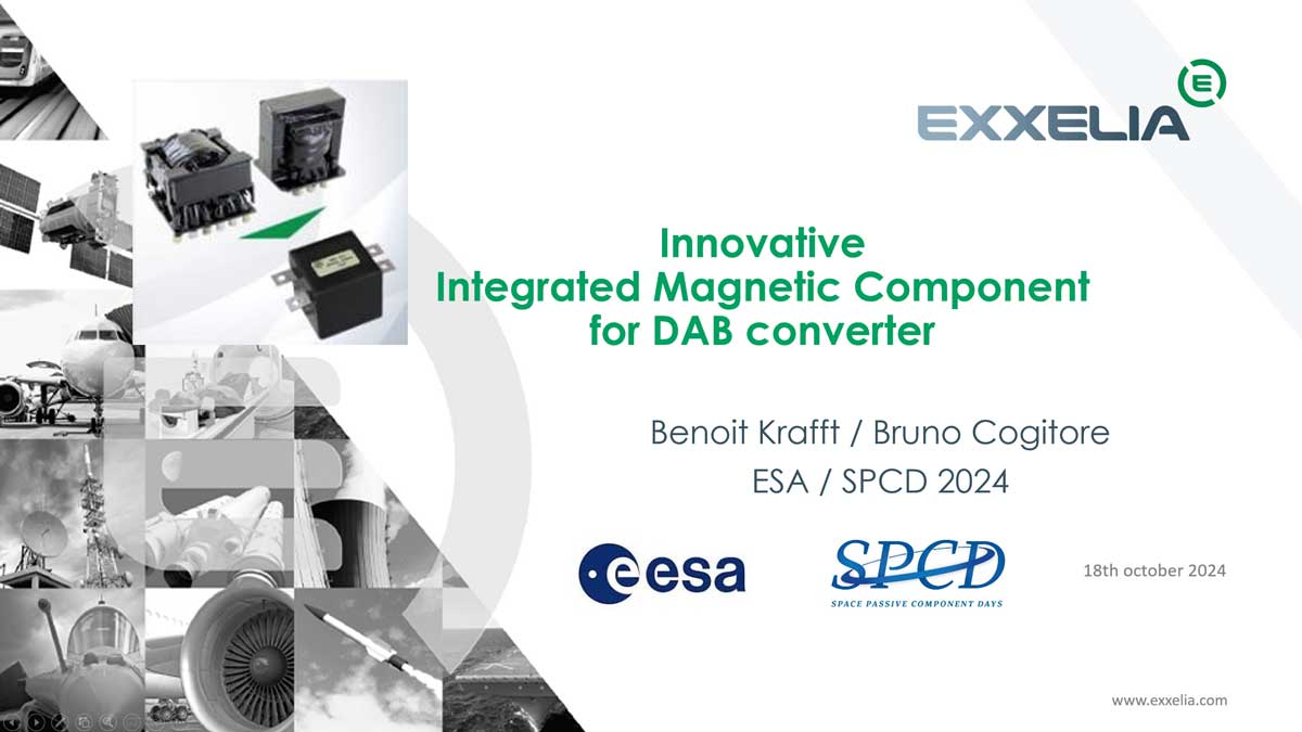 Exxelia Innovative Integrated Magnetics for DAB Power Converter