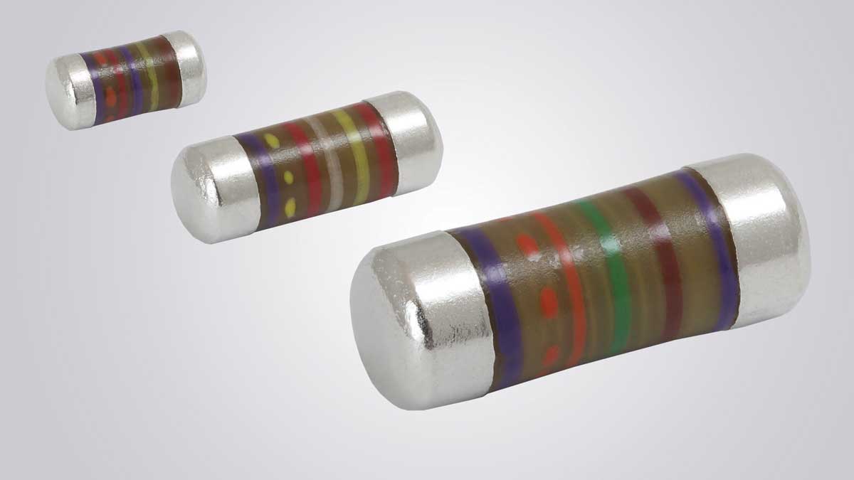 Vishay Releases Precision Thin Film MELF Resistors
