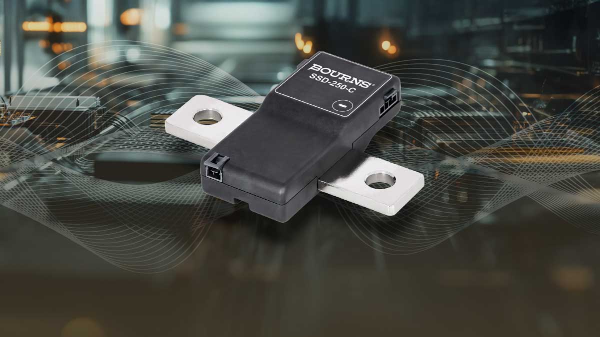 Bourns Releases 250A Shunt Sensor