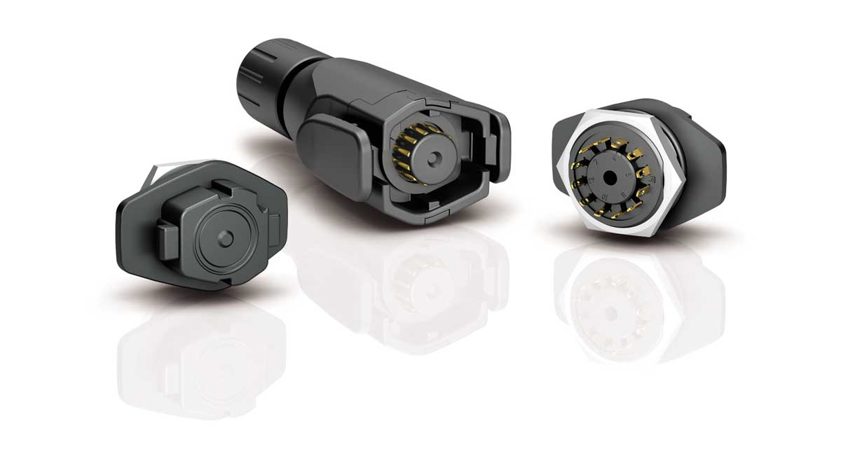 binder Adapts Easy Locking Connector to Industrial Requirements