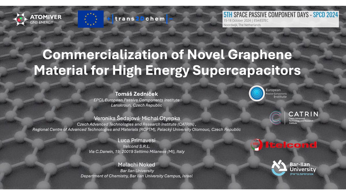 GN3 Graphene as Active Electrode of High Energy Supercapacitors