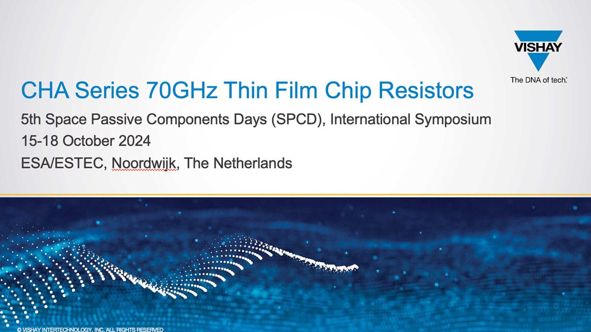 Characterization of 70GHz Thin Film Chip Resistors