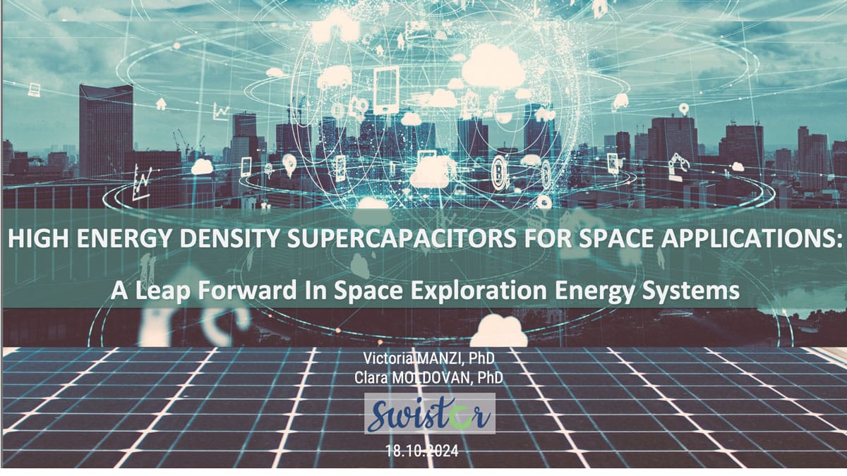 High Energy Density Supercapacitors for Space Applications
