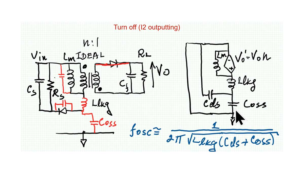 Causes of Oscillations in Flyback Converters