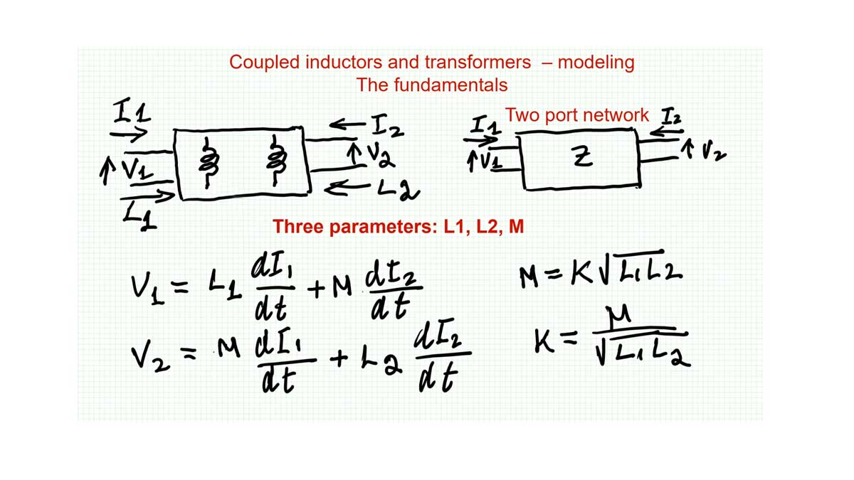 Coupled Inductors Circuit Model And Examples Of Its Applications