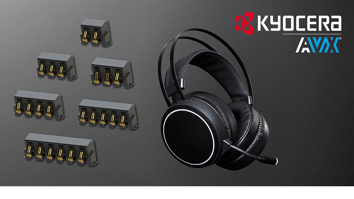 KYOCERA AVX Releases Robust Vertical Battery Connectors