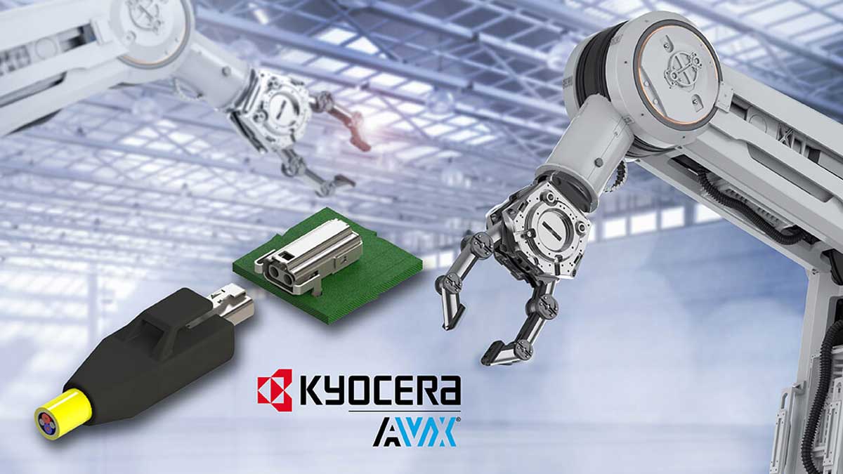 KYOCERA AVX Releases Single-Pair Ethernet Connectors