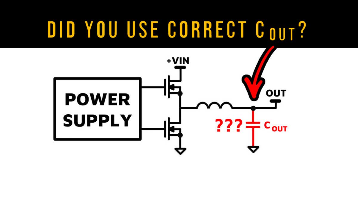 Switching Power Supply Output Capacitor Calculation