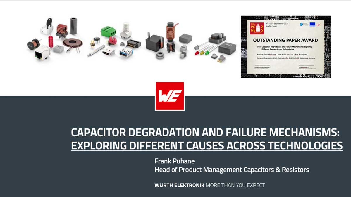 Degradation of Capacitors and its Failure Mechanisms