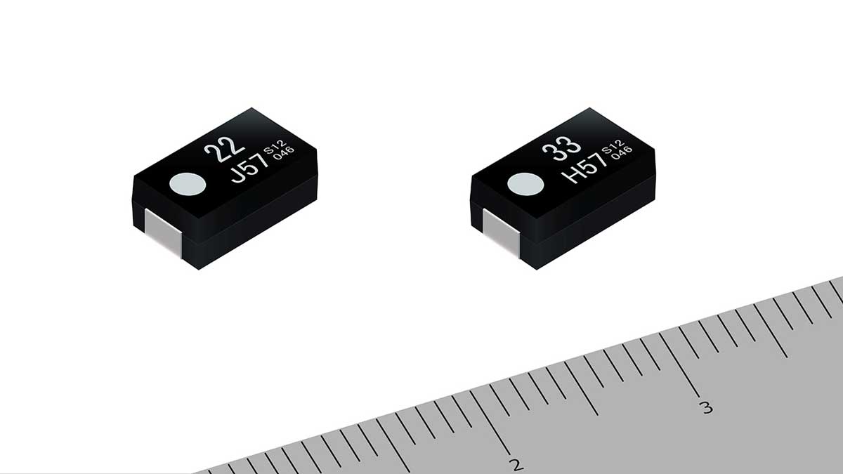 Panasonic Releases Low Profile 63V Tantalum Polymer Capacitors