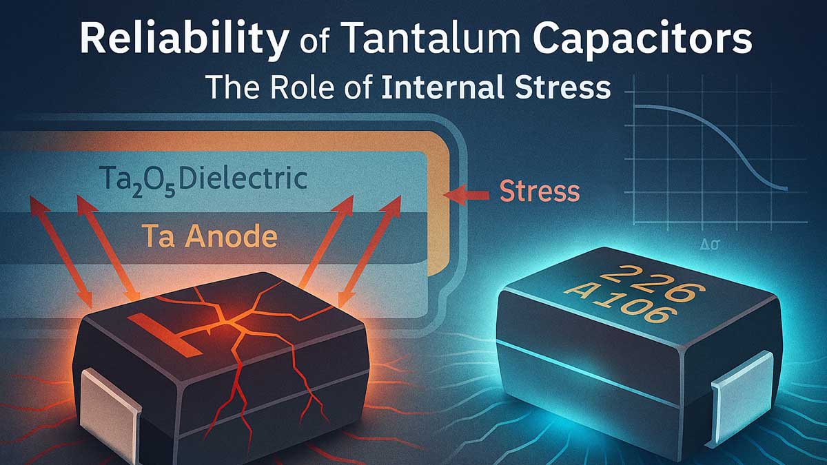 Reliability of Tantalum Capacitors: the Role of Internal Stress