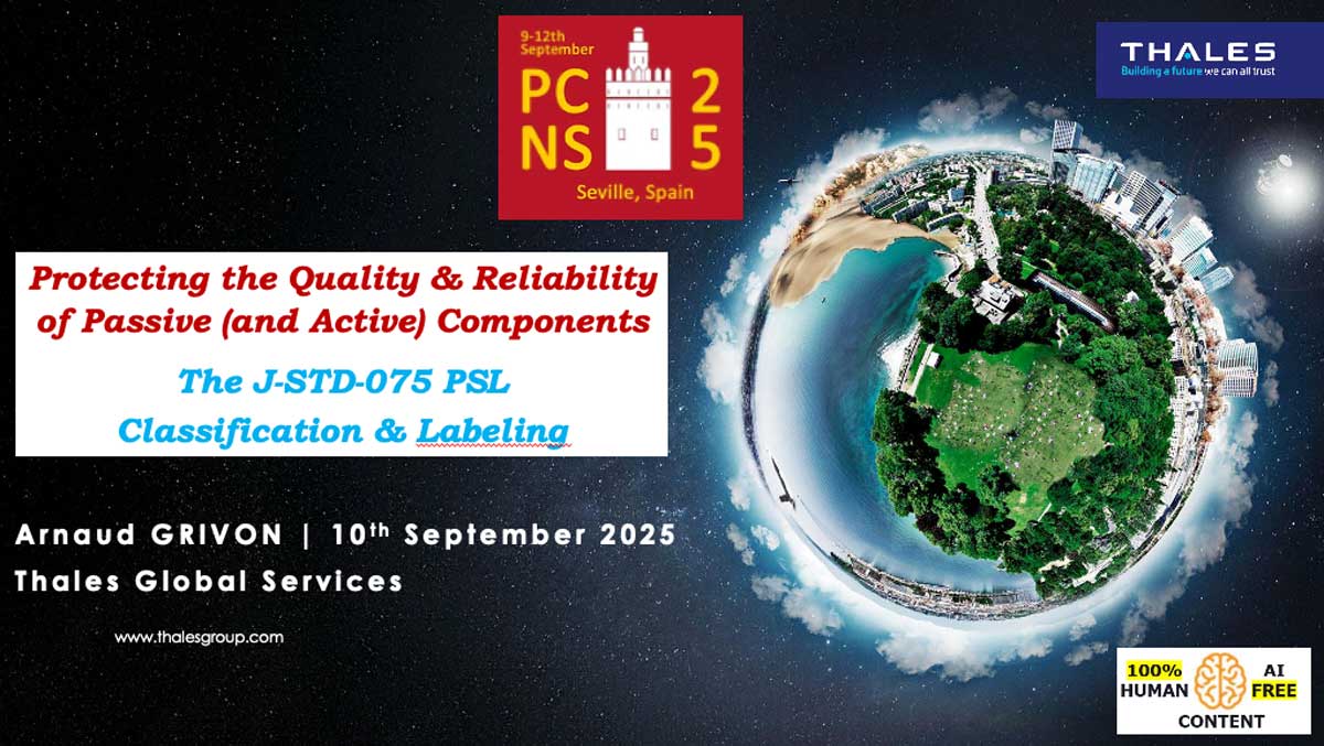 Passive Components J-STD-075 Process Sensitivity Explained