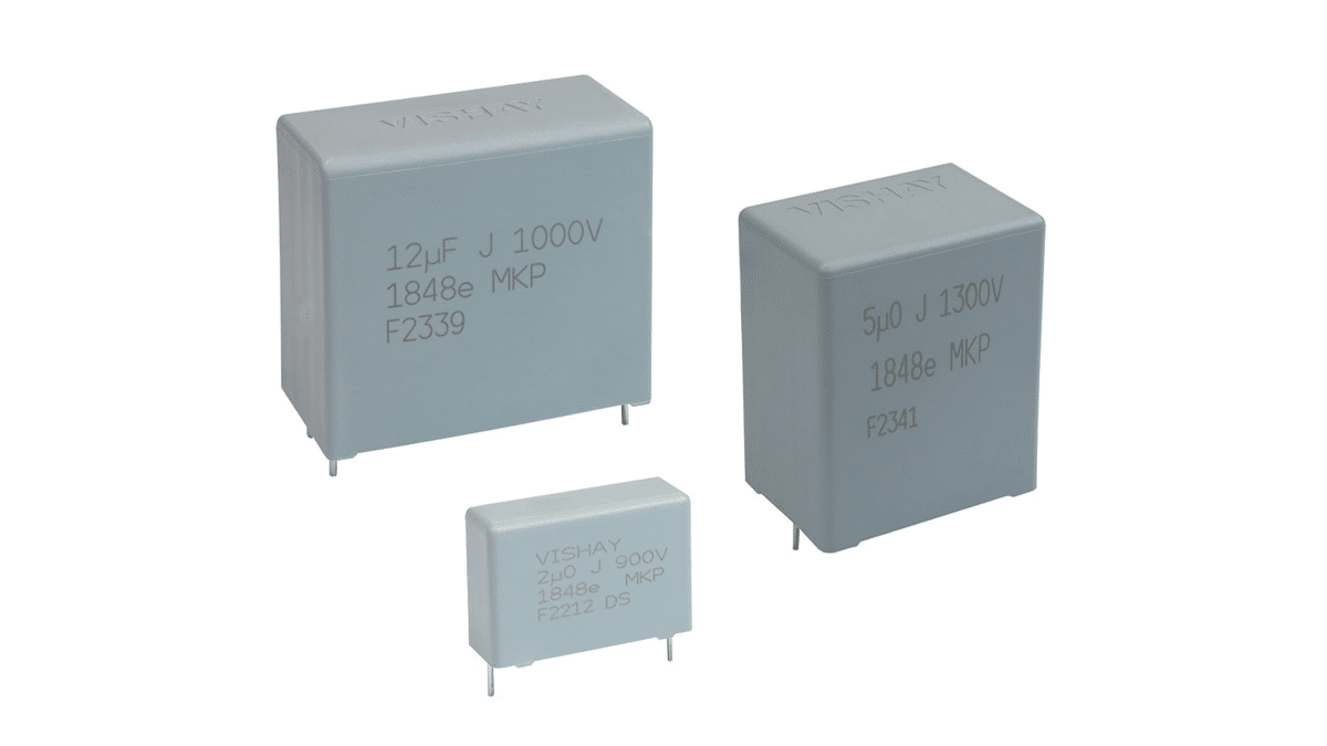Vishay Releases Robust DC-Link Film Capacitor