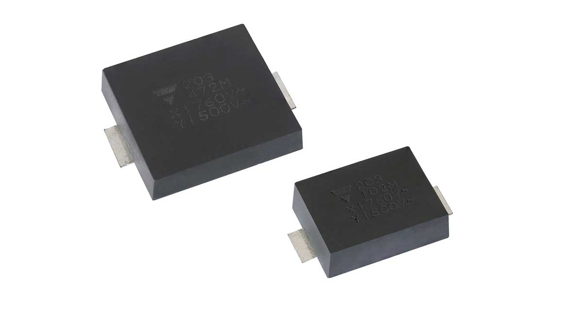 Vishay Unveils Industry First SMD Y1 Safety Ceramic Capacitors