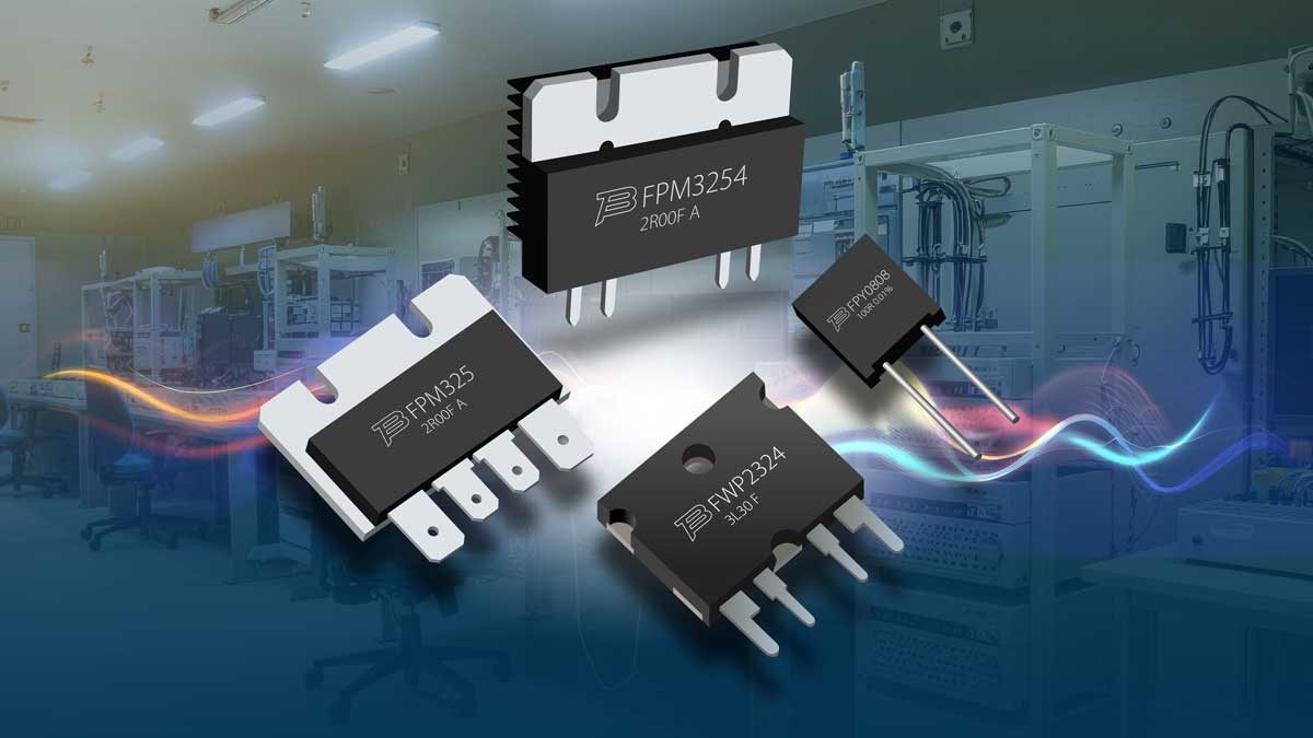 Bourns Releases Four High-Precision, High-Power Foil Resistors
