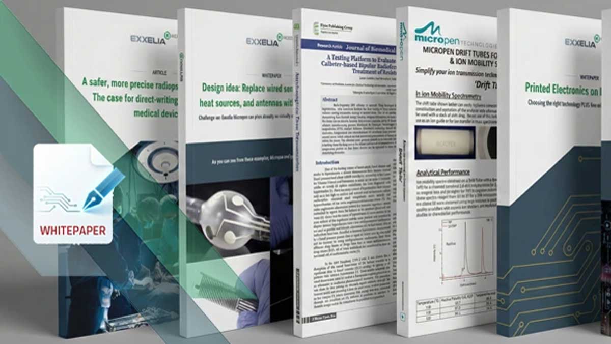 Exxelia Publishes Micropen White Papers for Printed Electronics