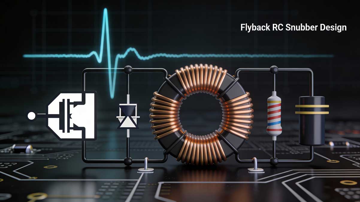Calculating Resistance Value of a Flyback RC Snubber