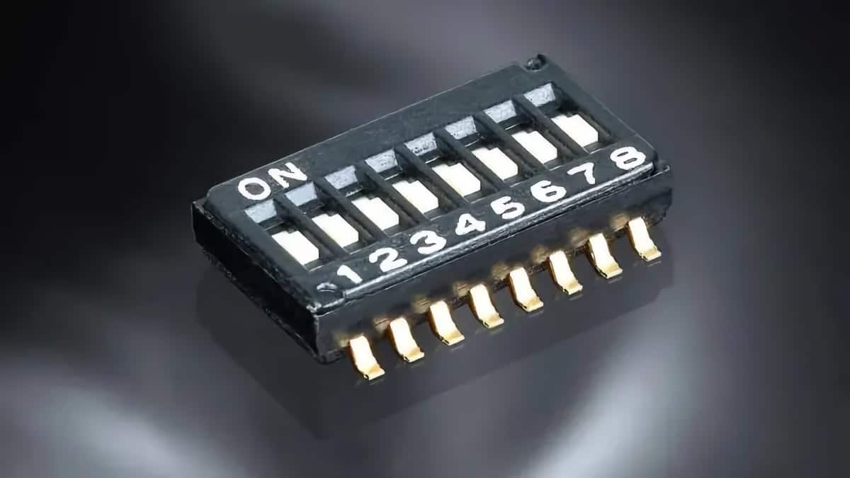 SCHURTER Releases Compact SMT DIP Switches
