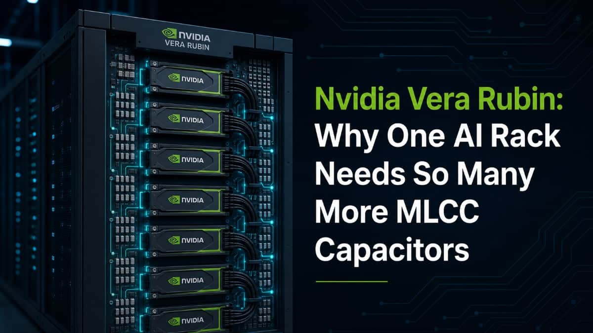 Why One AI Rack Needs So Many More MLCC Capacitors