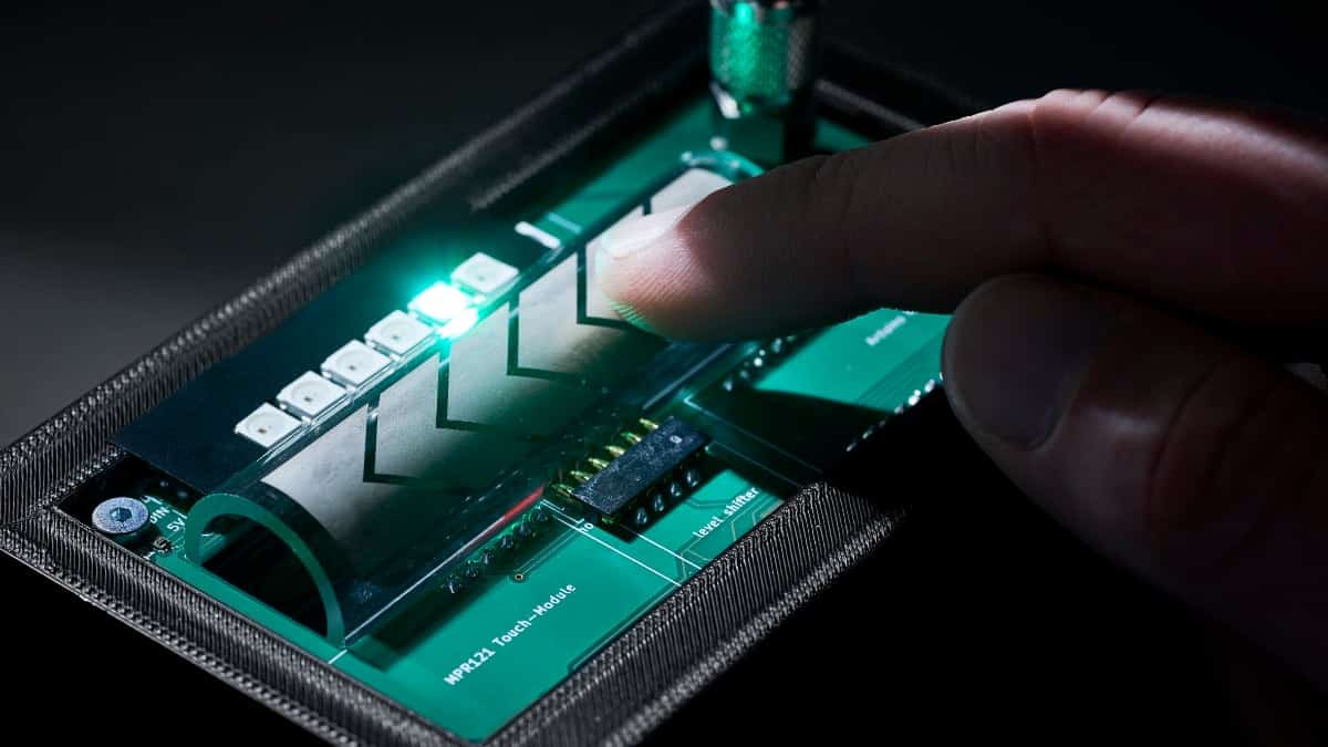 binder printed electronics on connector surfaces